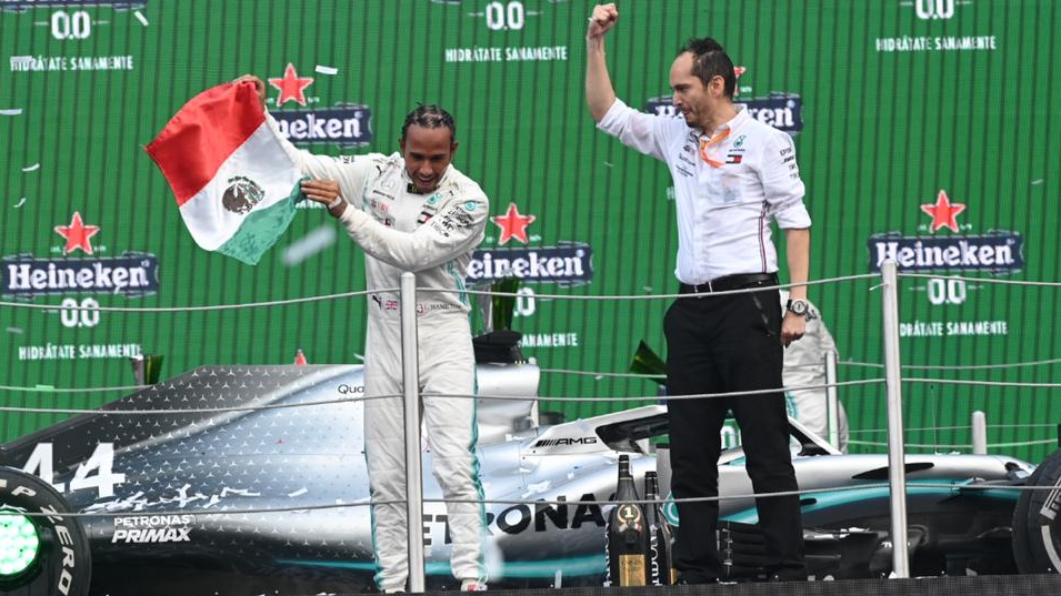 El mexicano que subió al podio en el GP de México - ESPN