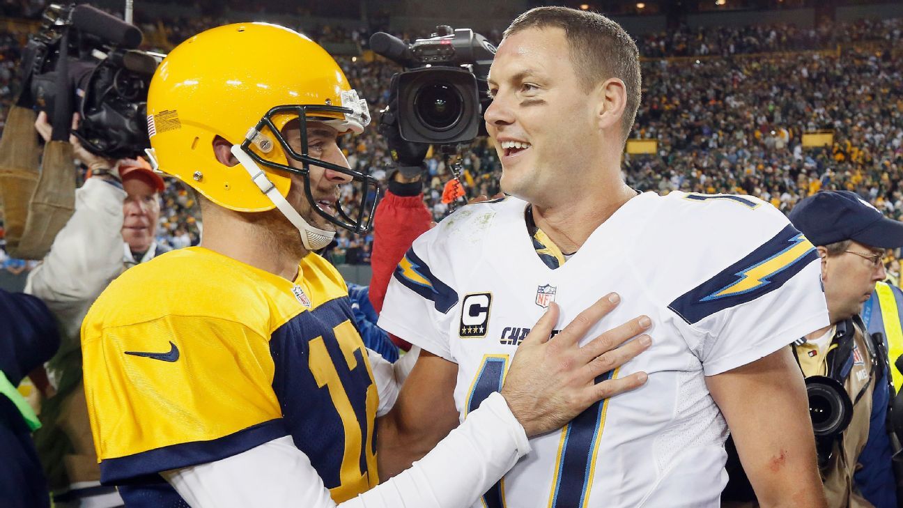 Accuracy rules for precision passers Philip Rivers, Aaron Rodgers ...