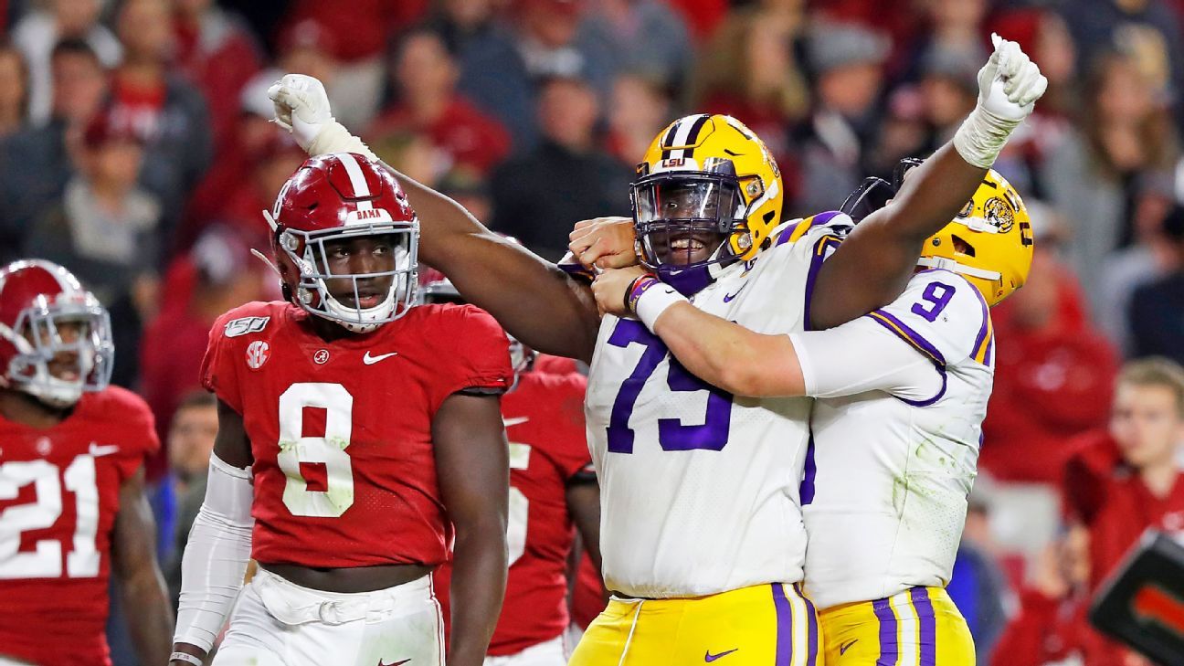 Alabama's loss to LSU could mark the end of a college football dynasty ...