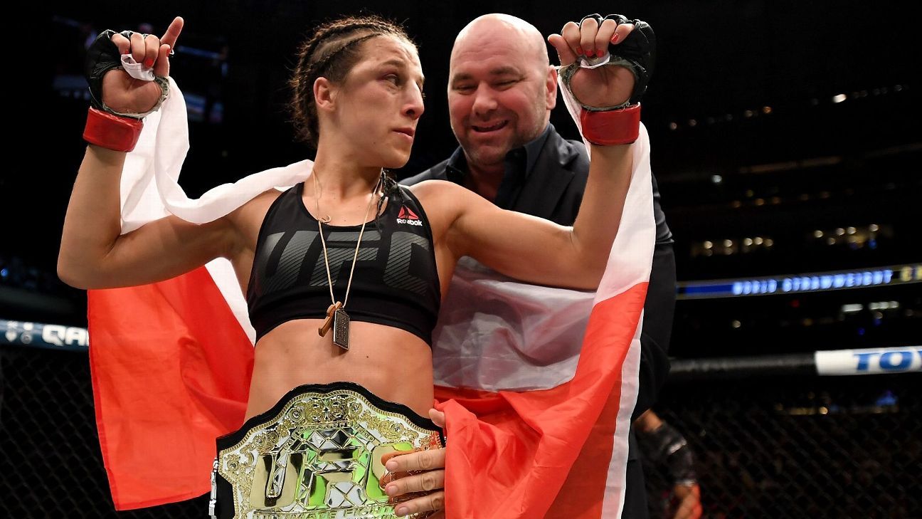 Campeã do UFC prevê vitória rápida sobre Joanna: 'Um ou dois rounds' - ESPN