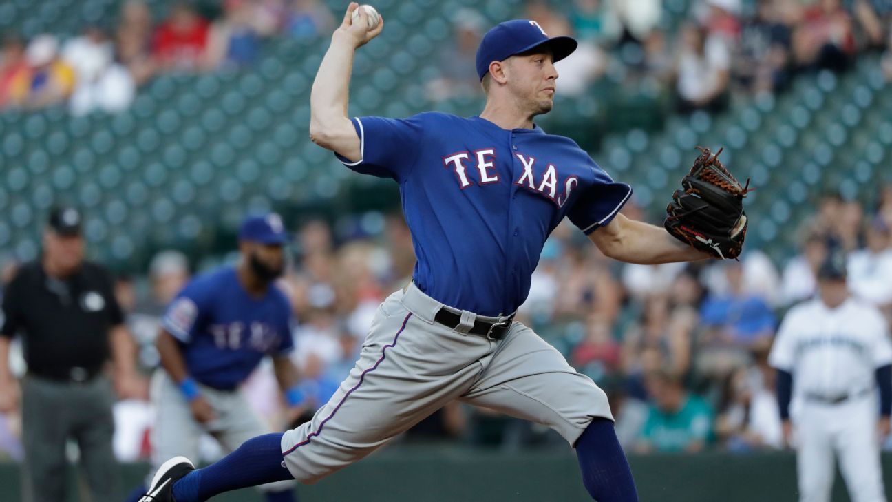 Rangers liberan a Adrián Sampson, quien lanzará en Corea del Sur - ESPN