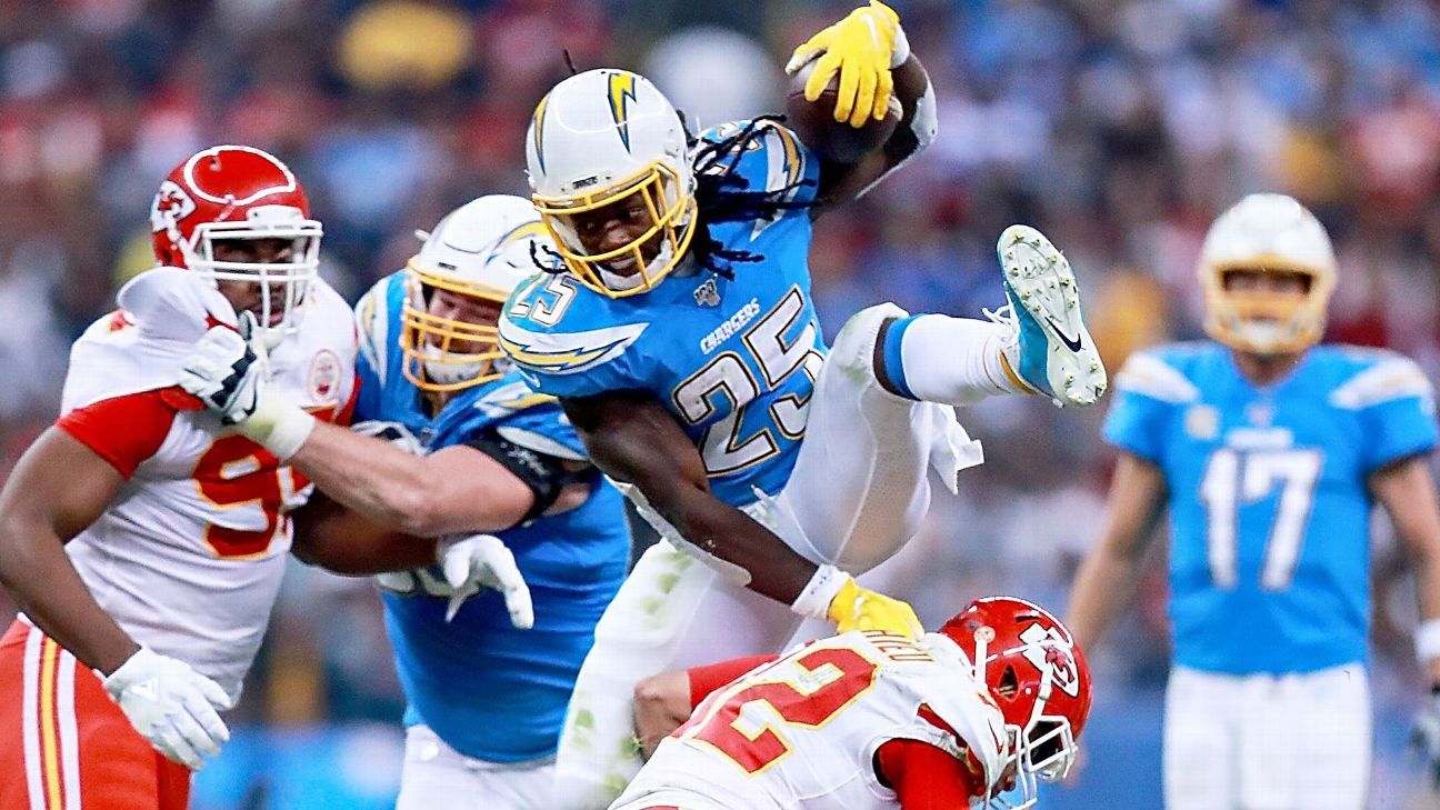 By signing Melvin Gordon, Broncos made third down first priority - ESPN ...