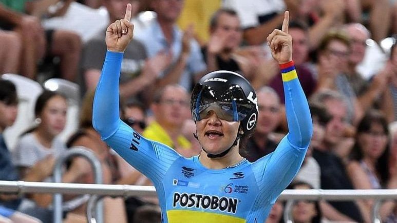 Como Kevin Quintero, Martha Bayona ganó el keirin del Mundial de pista ...