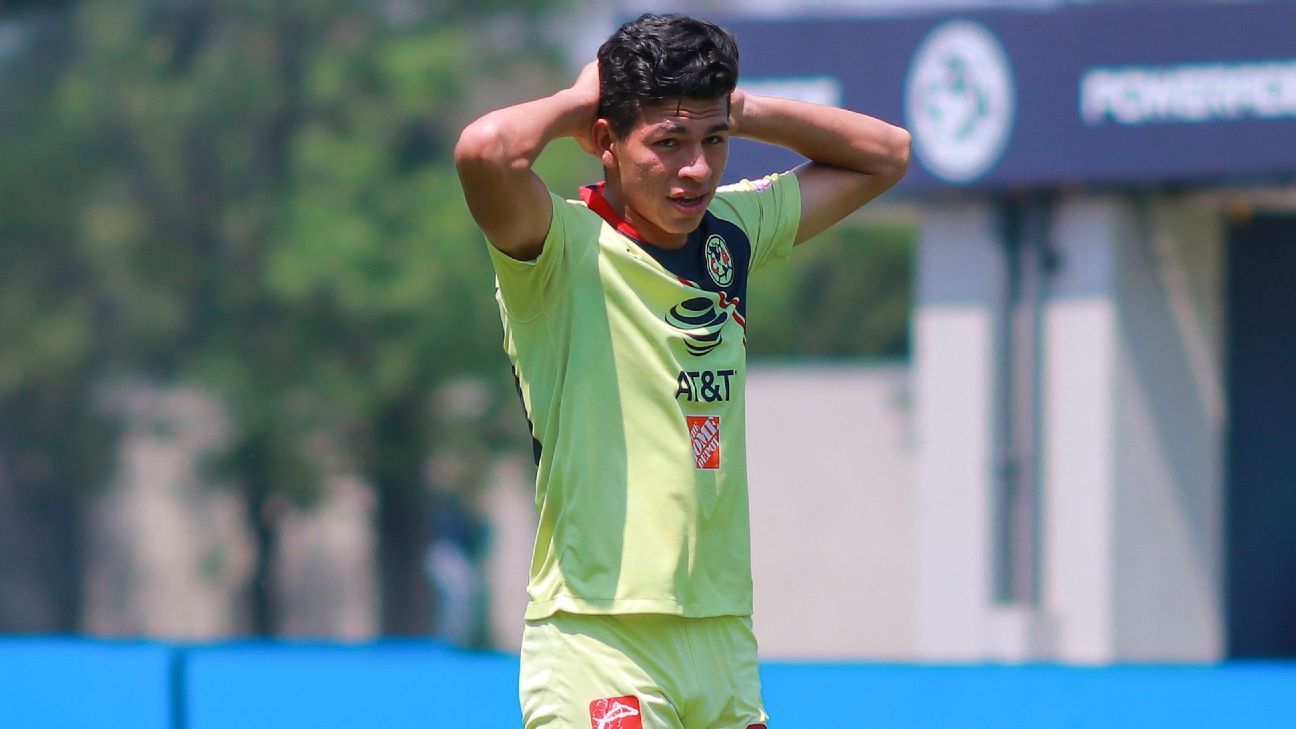 José Ángel López, canterano del América, solicita su baja del club - ESPN