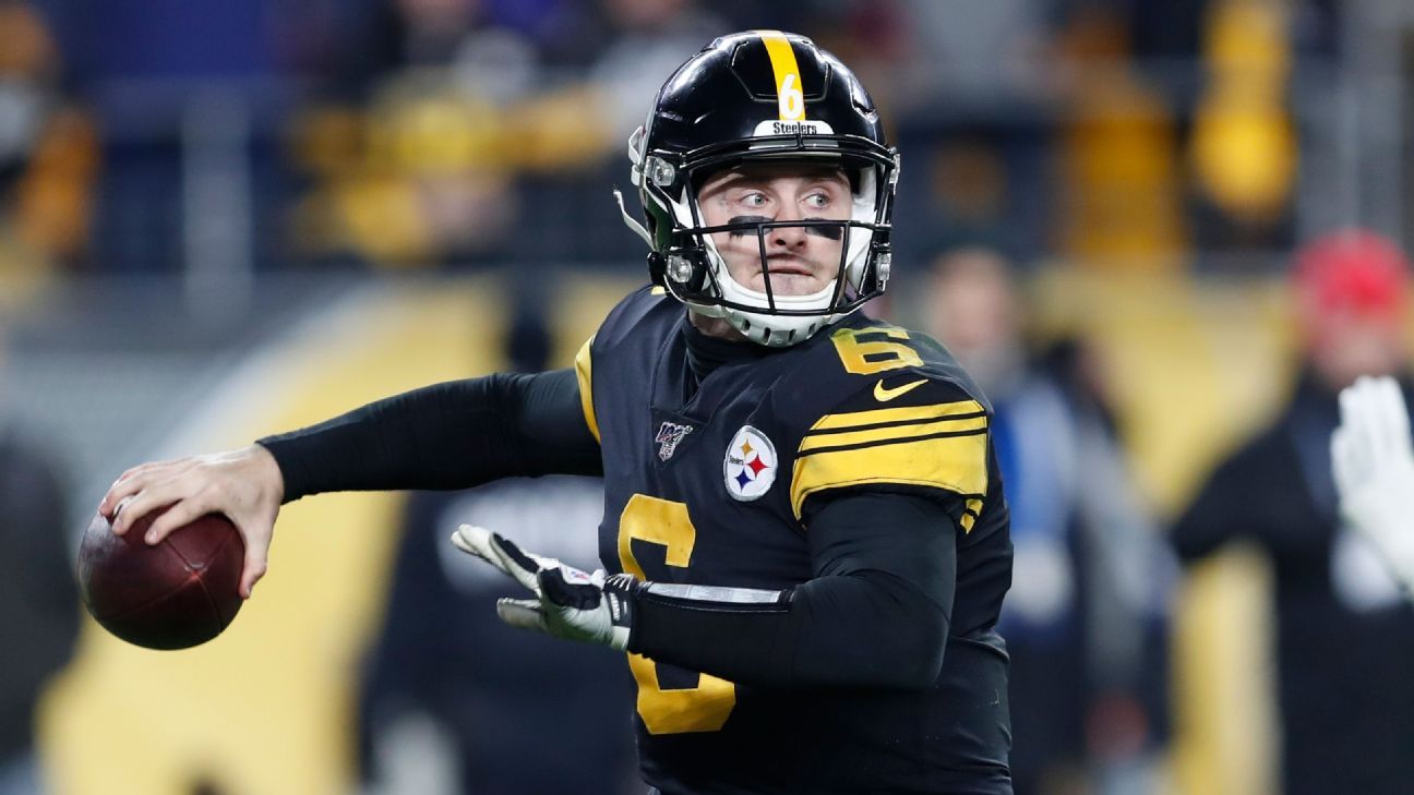 Steelers se mantienen con Devlin Hodges como su quarterback titular - ESPN