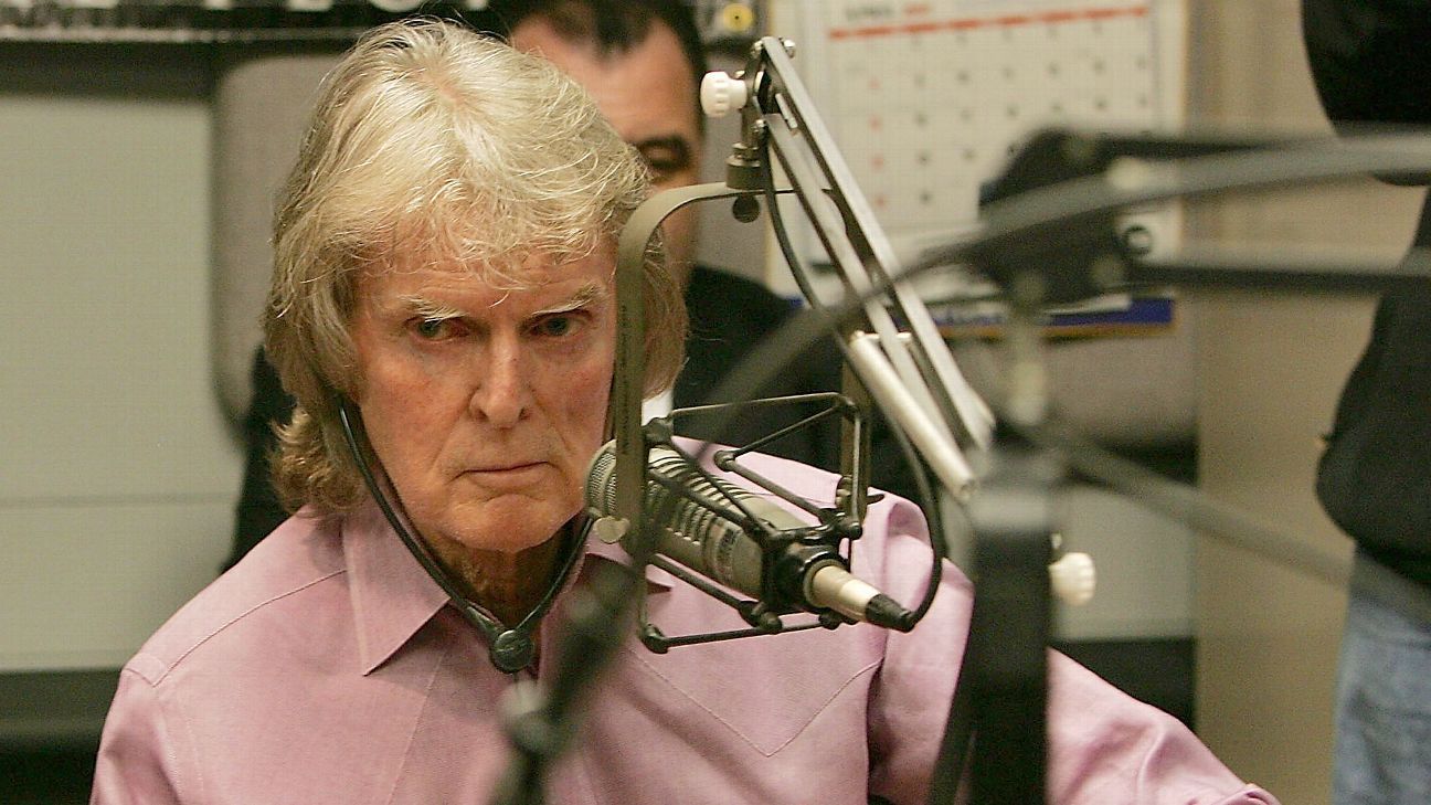 Don Imus, DJ fired for racial slur at Rutgers players, dies at 79 - ESPN