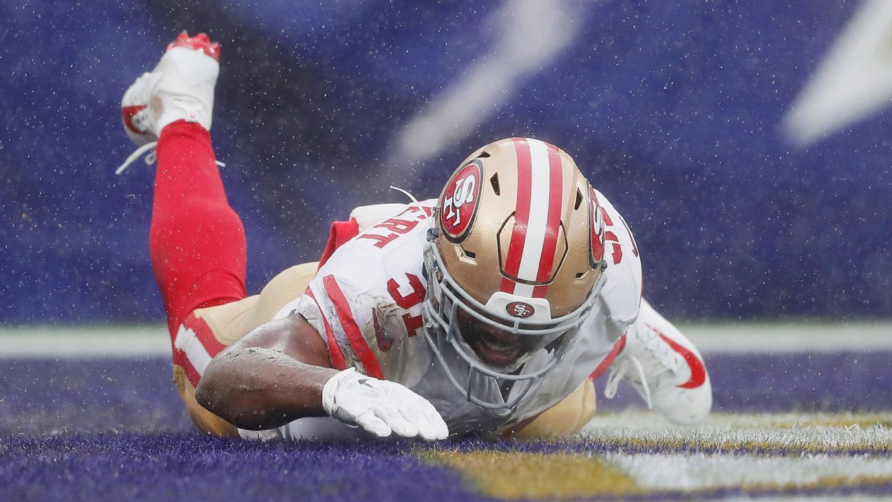 Raheem Mostert riding the wave as 49ers' X factor - ESPN - San ...