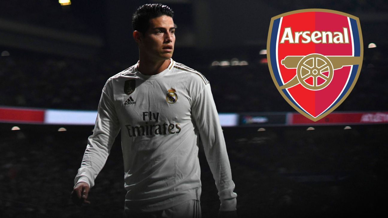 James ya está en la búsqueda de club y Arsenal se anota en la carrera ...