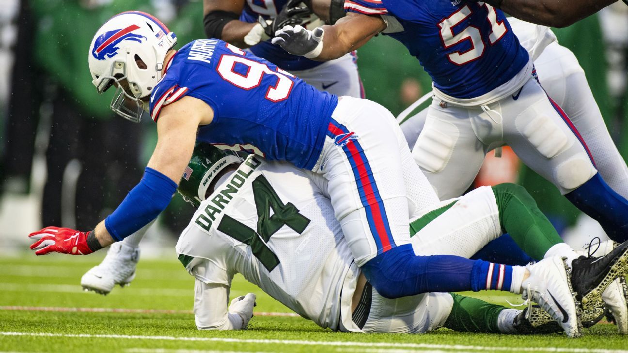 Bills facing important decisions at defensive line, tight end - ESPN ...