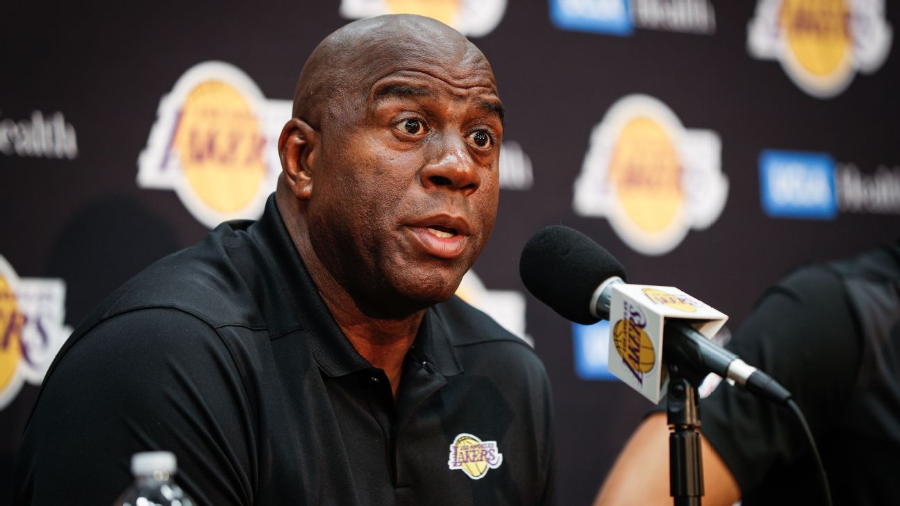 Magic Johnson aprueba paro en NBA por COVID-19 - ESPN