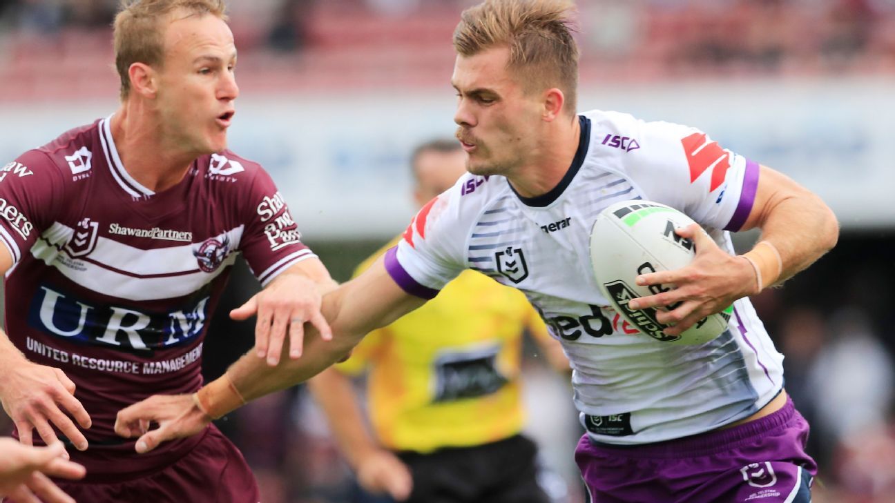 Storm beat Manly with NRL balls bleached - ESPN