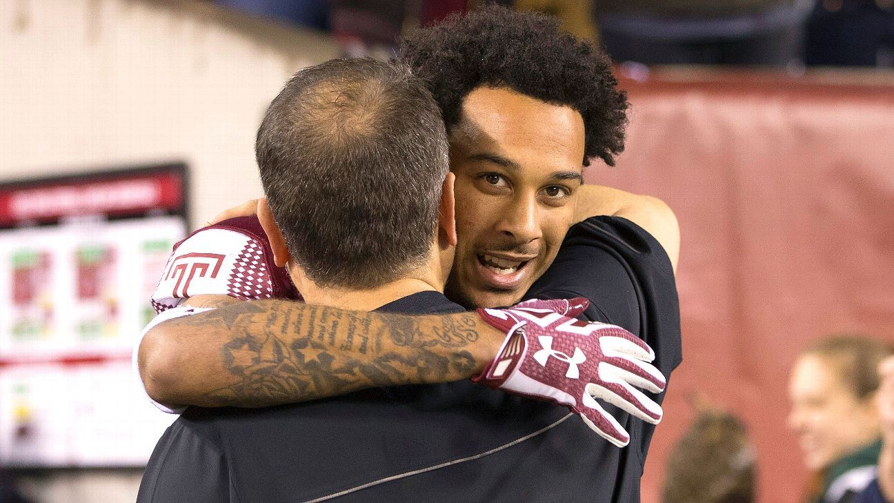 Robby Anderson, former Owls will help Panthers get up to speed - ESPN ...