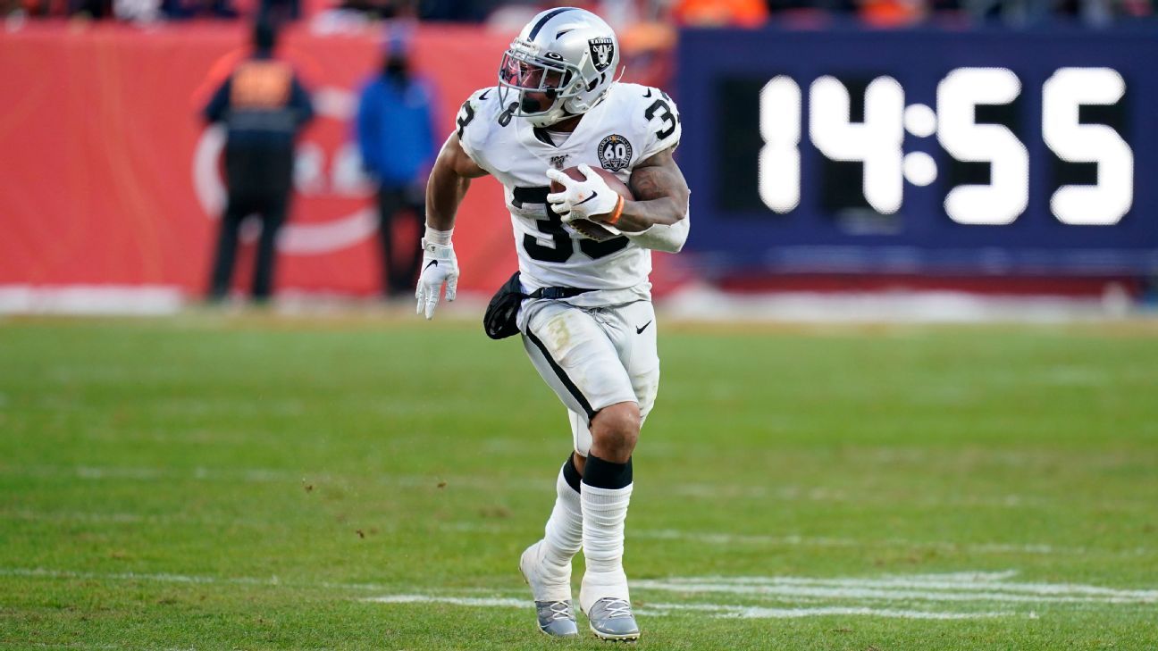 Los Kansas City Chiefs firman al corredor DeAndre Washington - ESPN