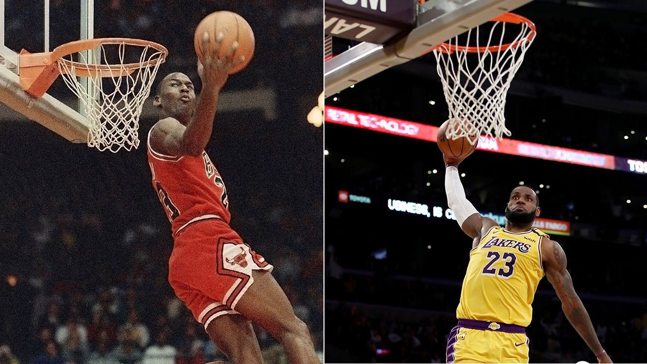 Michael Jordan contra LeBron James: la batalla final - ESPN