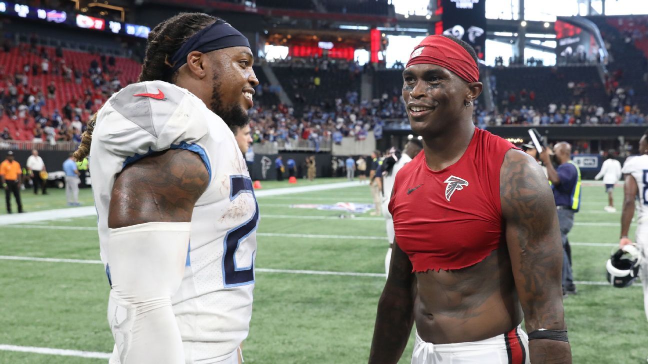'Can't stop that' - NFL world reacts to Titans trading for Julio Jones ...