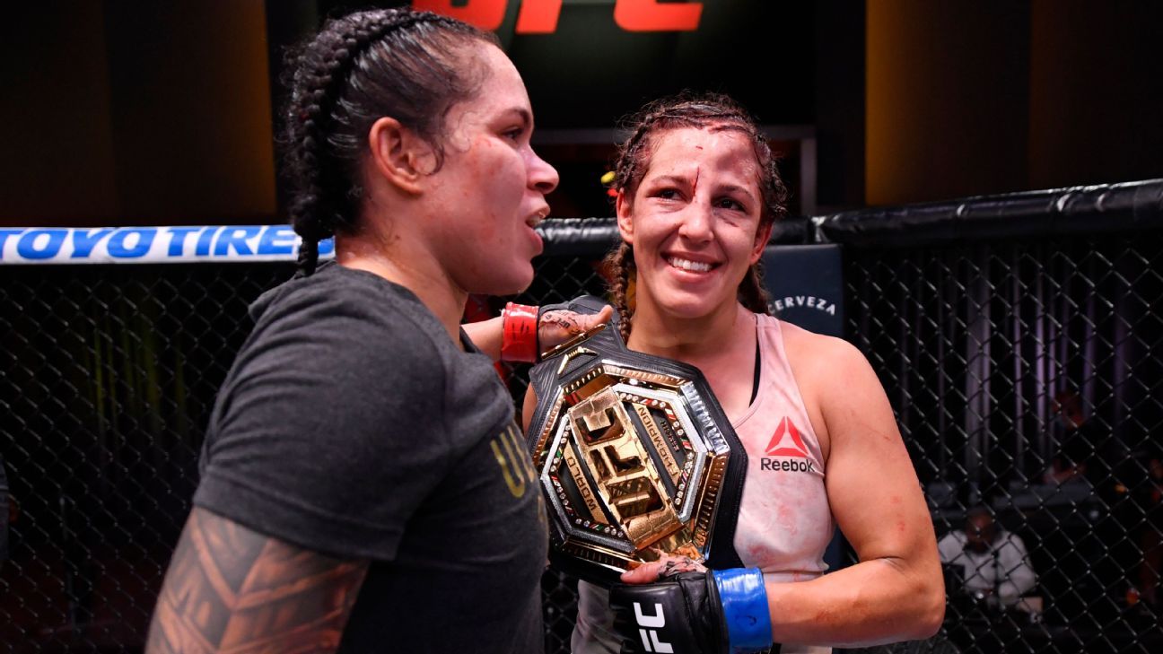 UFC 250: Amanda Nunes revela por que deu o cinturão para Spencer ...