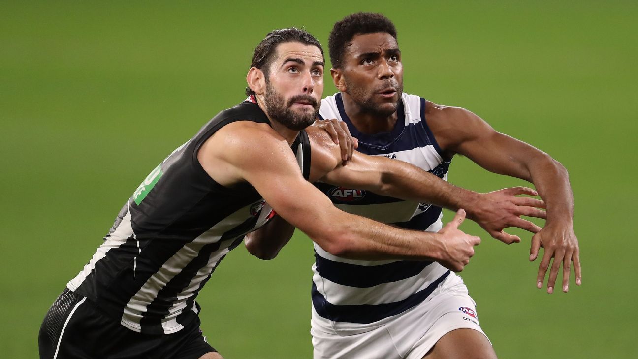 What's up with Collingwood ruckman Brodie Grundy? - ESPN