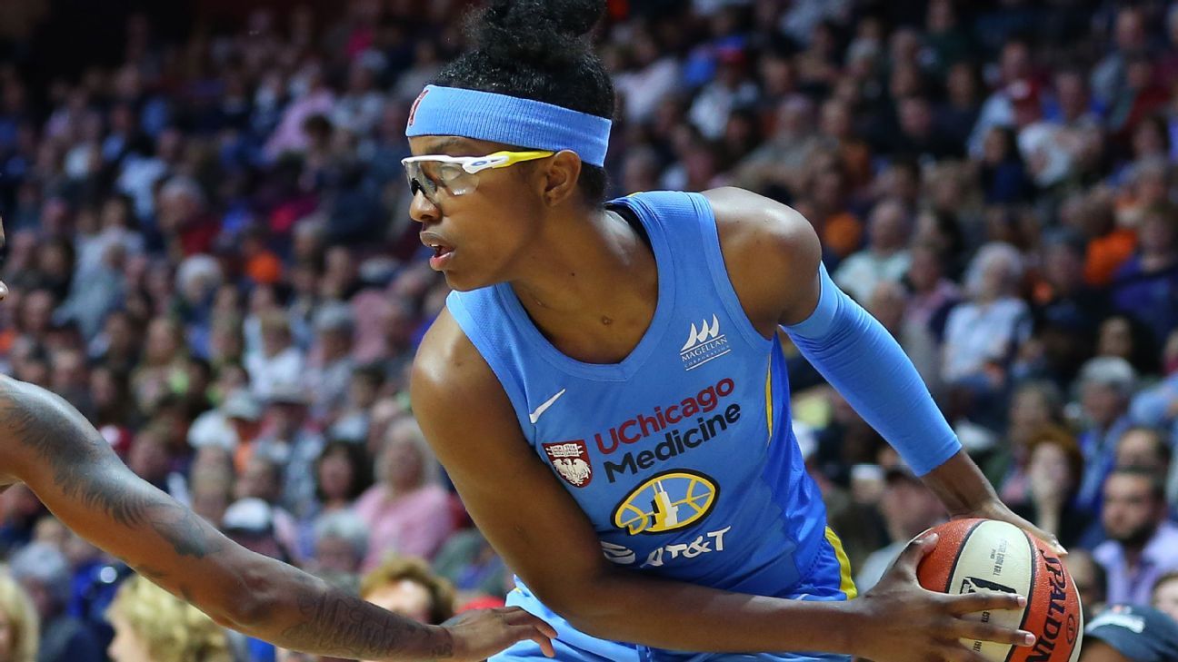 Chicago Sky's Diamond DeShields under evaluation at hospital for ...