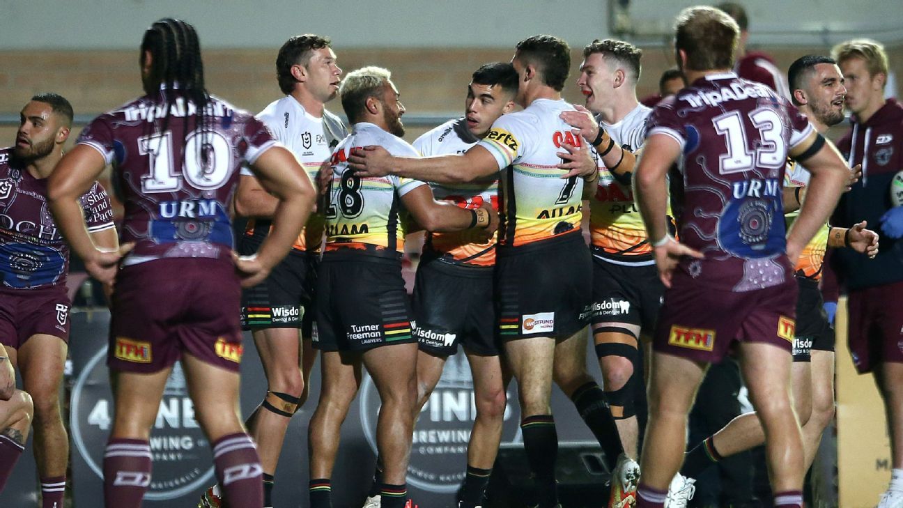 Charlie Staines stars in massive Penrith win over Manly - ESPN