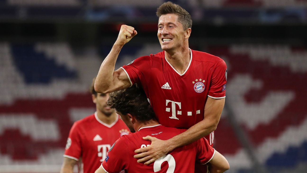 Mesmo em Champions mais curta, Lewandowski briga por recorde de gols em ...