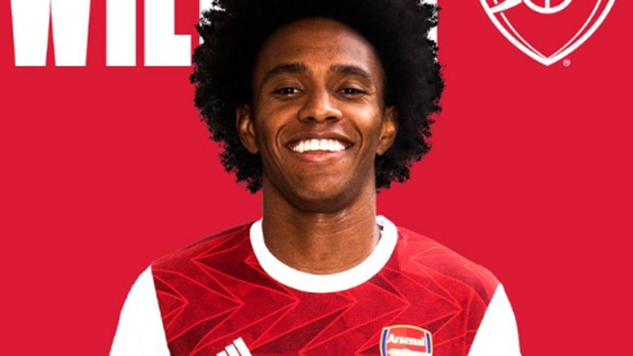 Arsenal hace oficial la llegada de Willian, quien firmó por tres ...