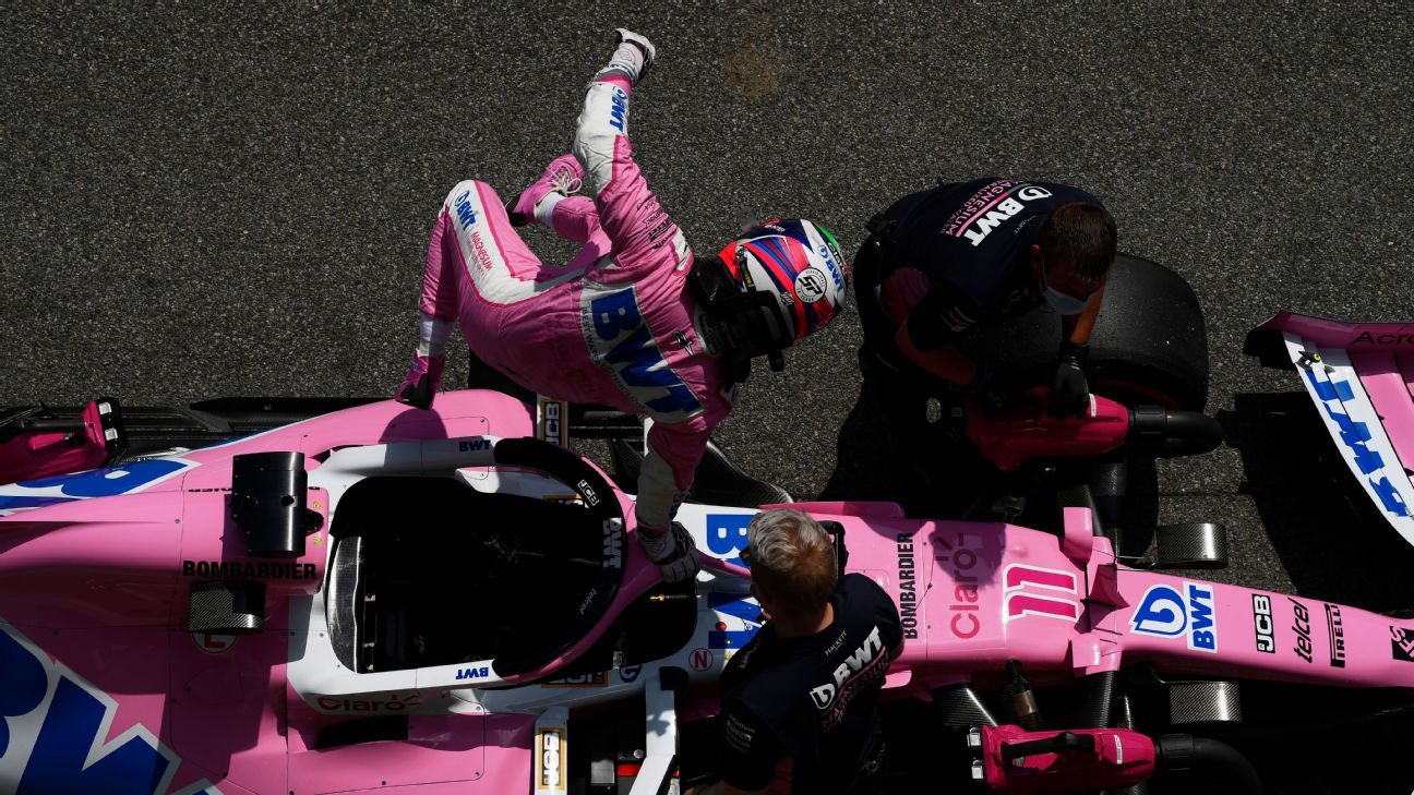 Sergio Checo Pérez dice adiós a Racing Point - ESPN