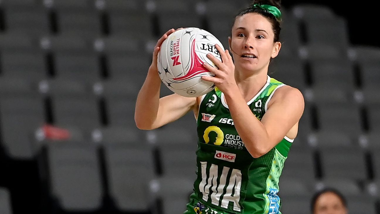 Record-breaking Super Netball win for West Coast Fever - ESPN