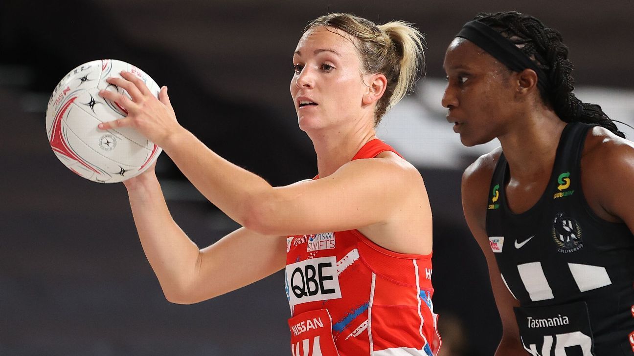 Swifts beat brave Magpies in Super Netball