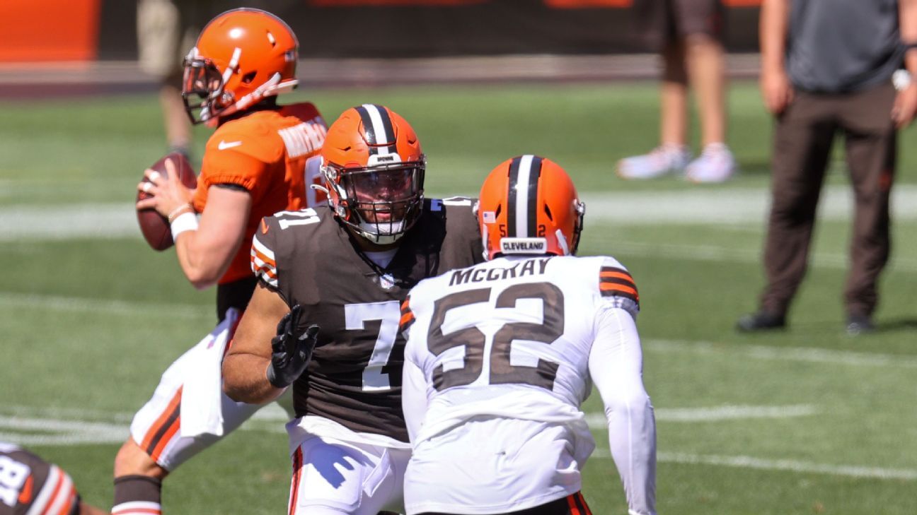 Development of rookie LT Jedrick Wills Jr. key to Browns reaching ...