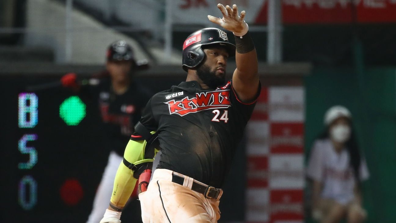 Mel Rojas se encamina a su mejor temporada en Corea - ESPN