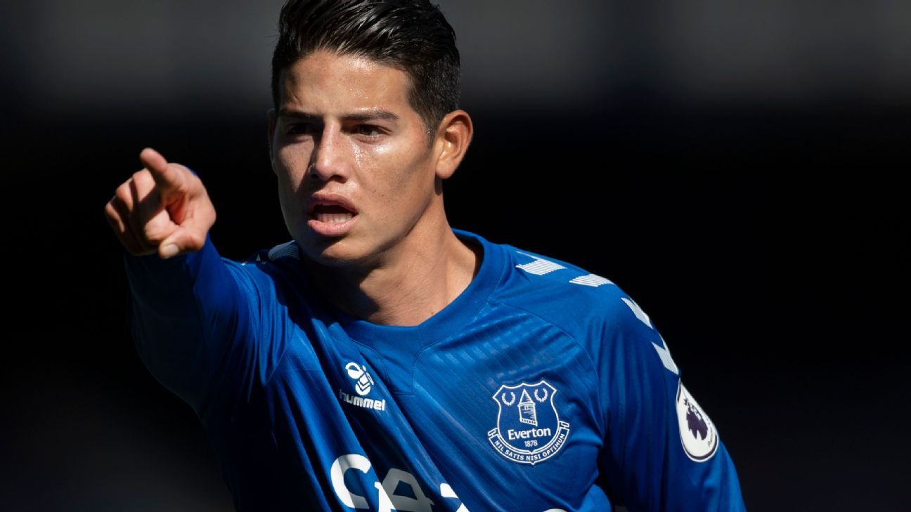 De la mano de James Rodríguez, Everton confía en hacer su mejor campaña ...