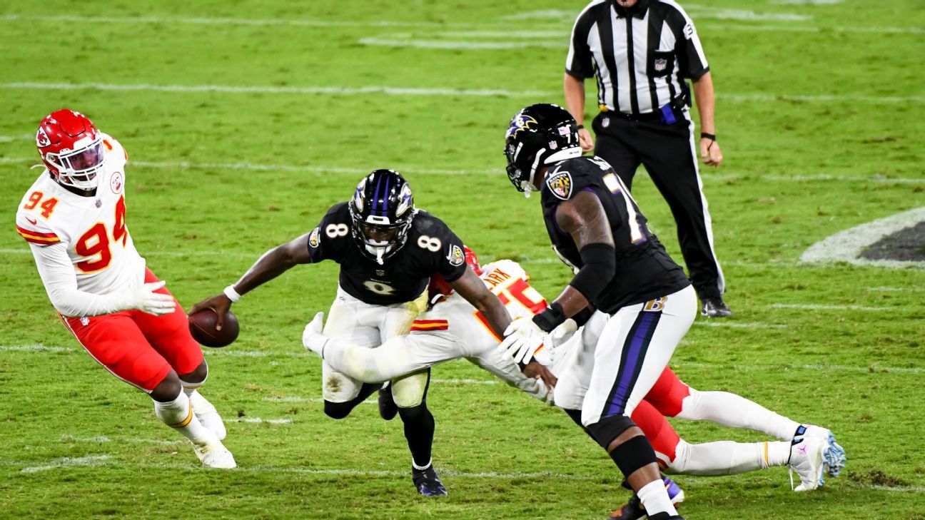 Kryptonite? Lamar Jackson can learn about heroic comebacks from Chiefs ...