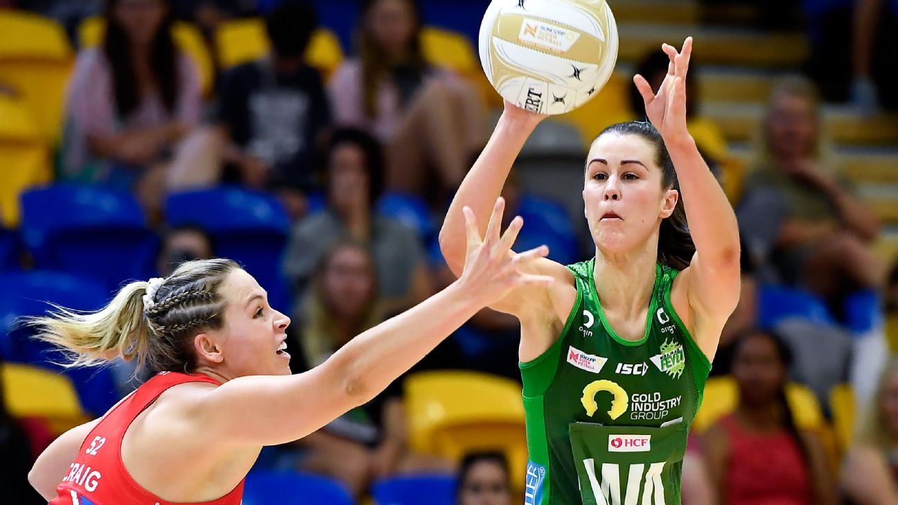 Super Netball 2020 West Coast Fever into Preliminary Final - ESPN