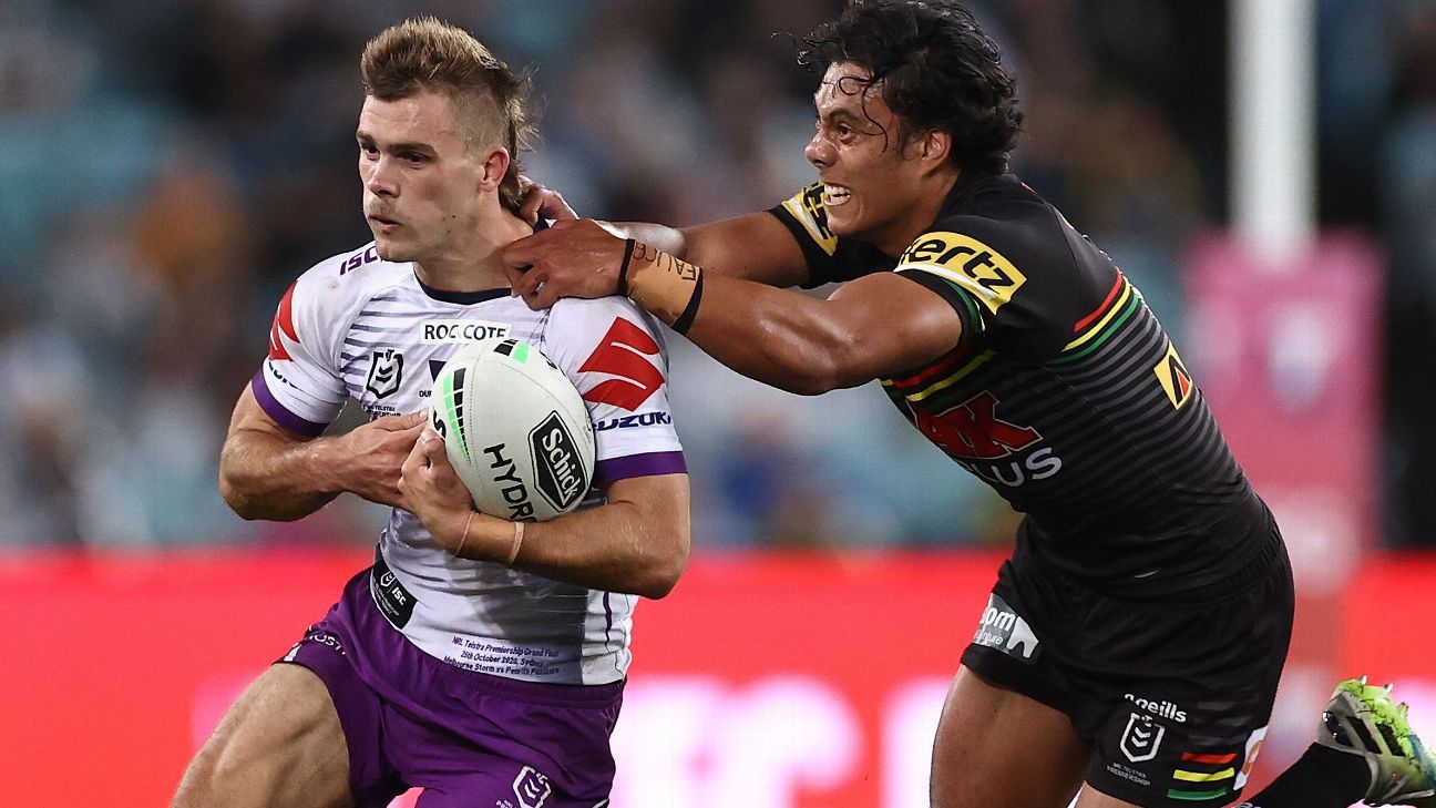 NRL Grand Final Melbourne Storm Ryan Papenhuyzen wins Clive Churchill ...