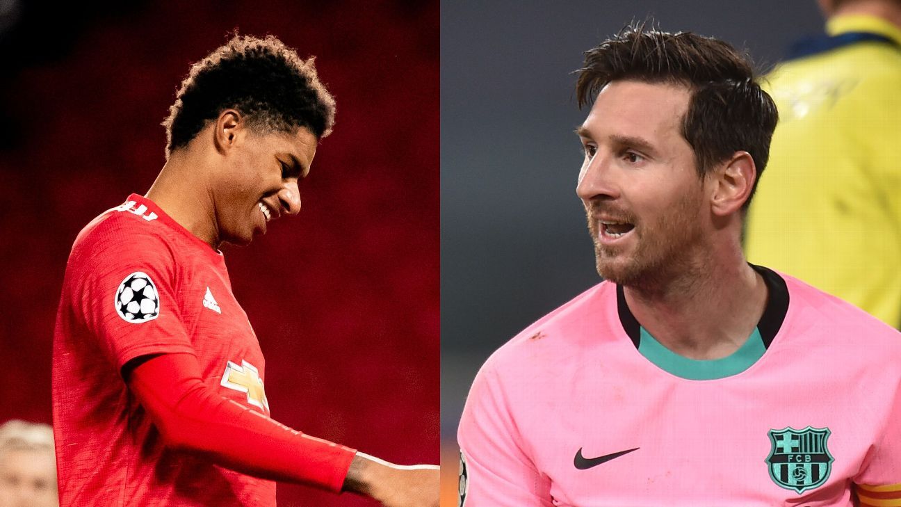 Marcus Rashford gets United's first hat trick since RVP, Lionel Messi ...