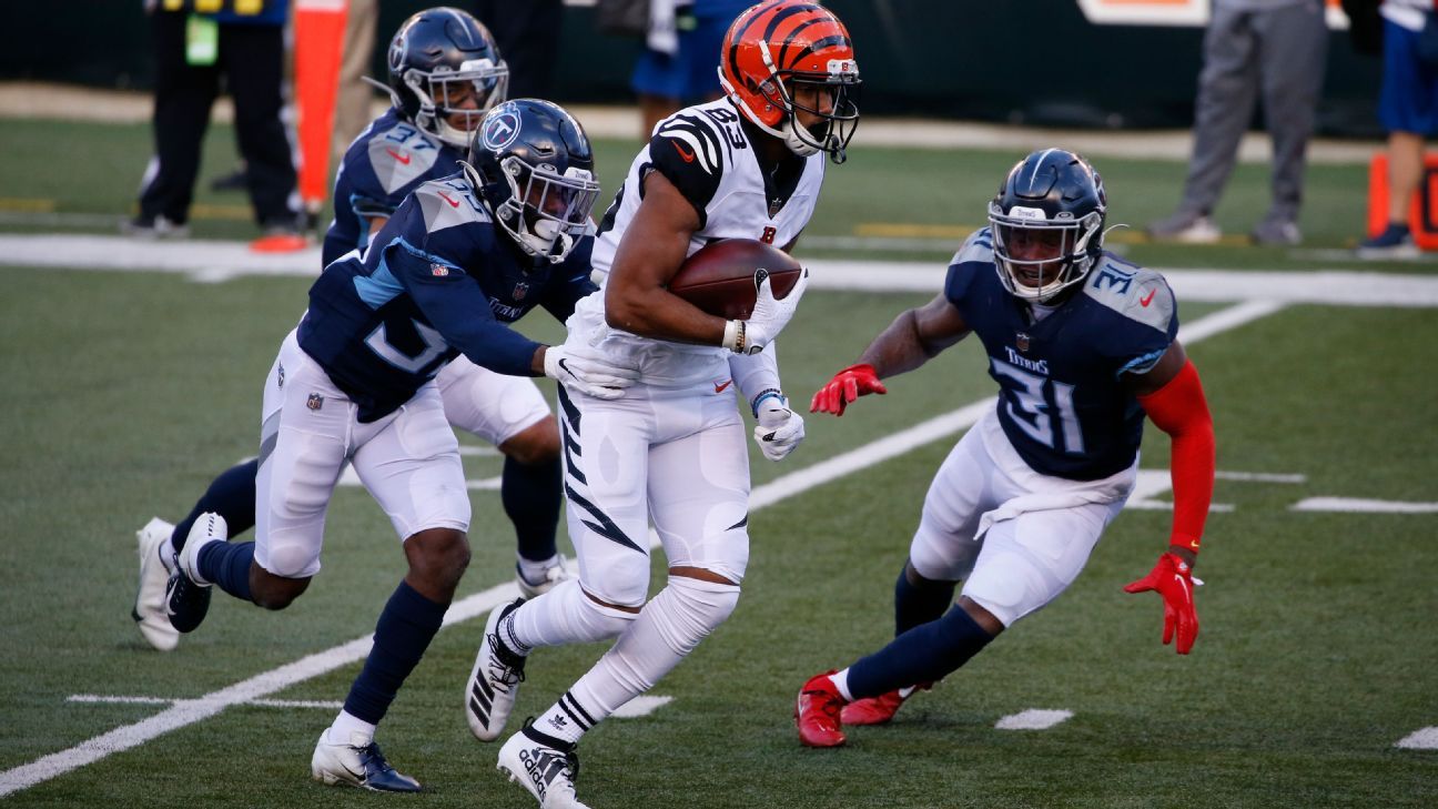 Weaknesses of Titans defense laid bare after back-to-back losses - ESPN ...