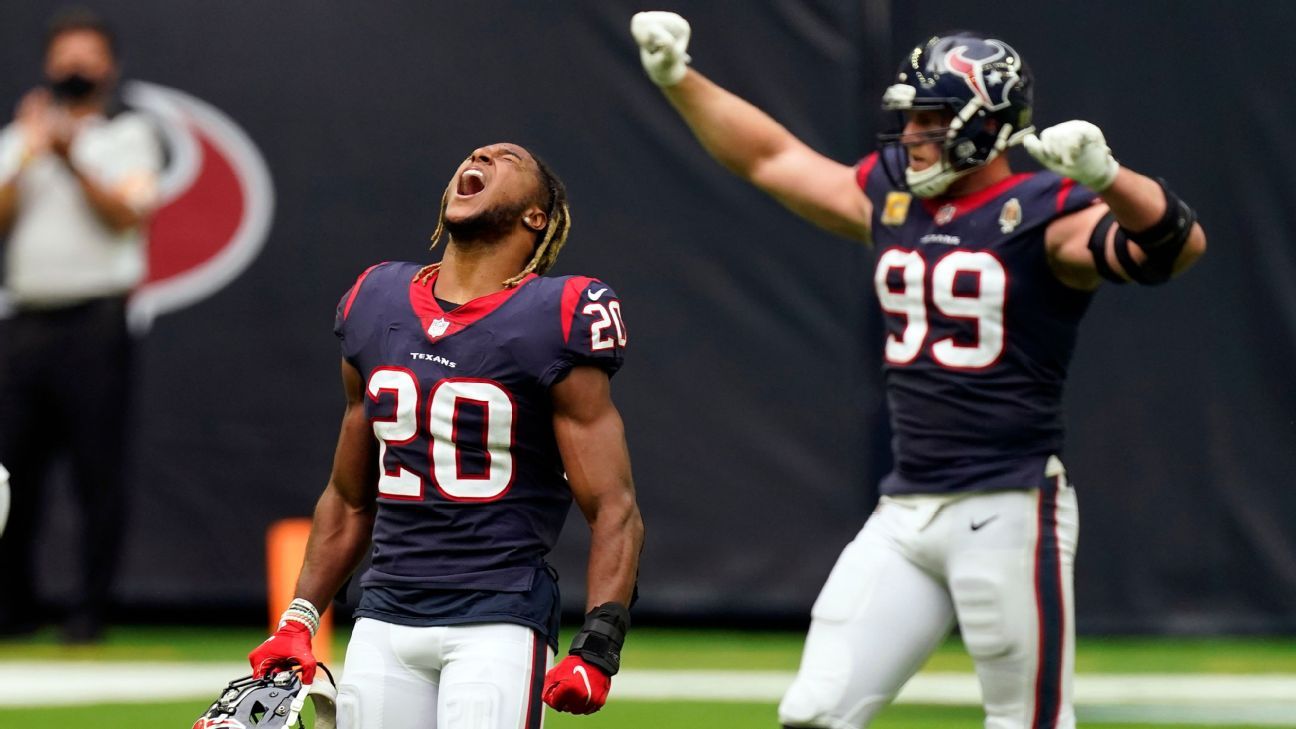Texans defense has 'great all-around game' against Patriots - ESPN ...