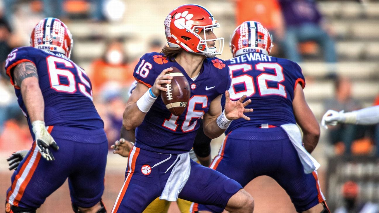 Comparing college football's best quarterbacks in 2020 head-to-head - ESPN