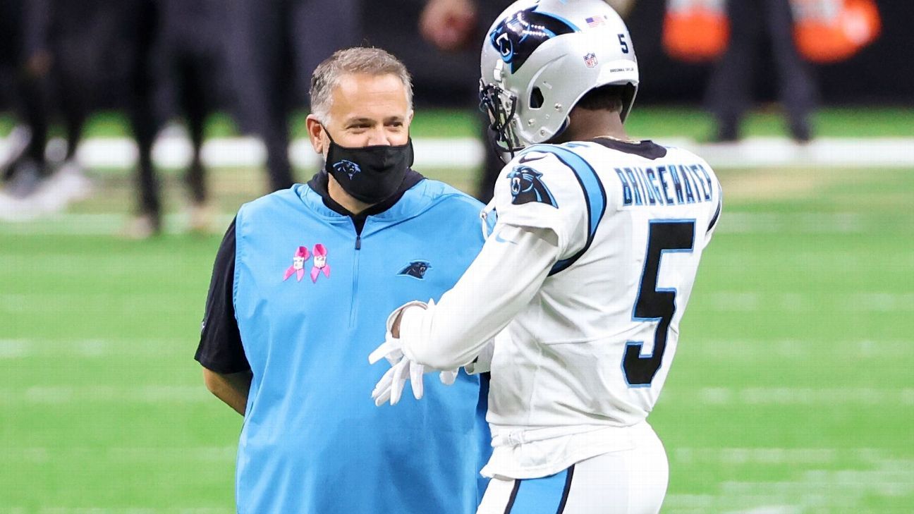 Panthers' offensive roster outlook: Upgrades at QB and OL a priority ...