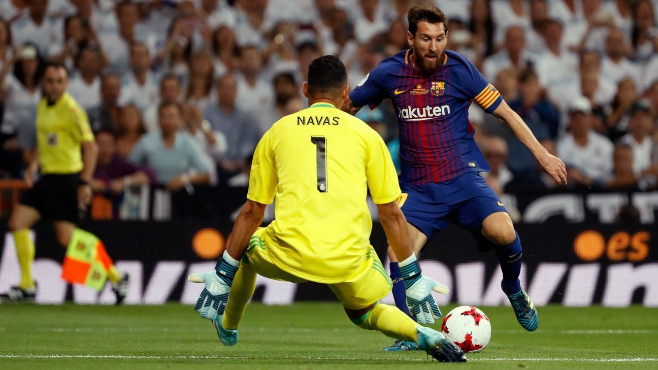 Keylor Navas vs. Lionel Messi: un enfrentamiento lleno de goles y ...