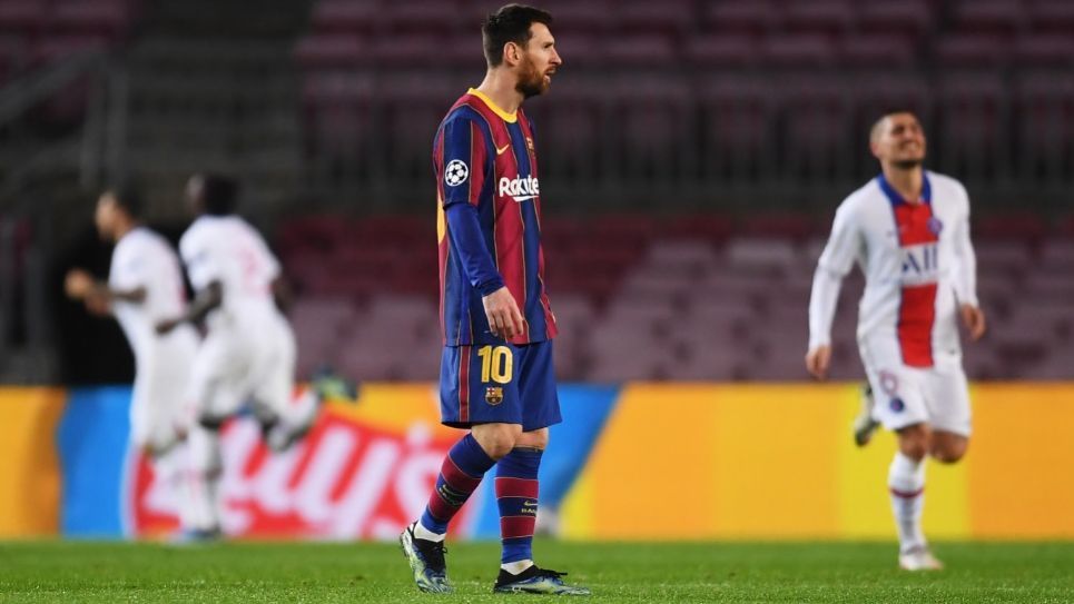 Una derrota ante PSG; el que parece el último partido europeo de Messi ...