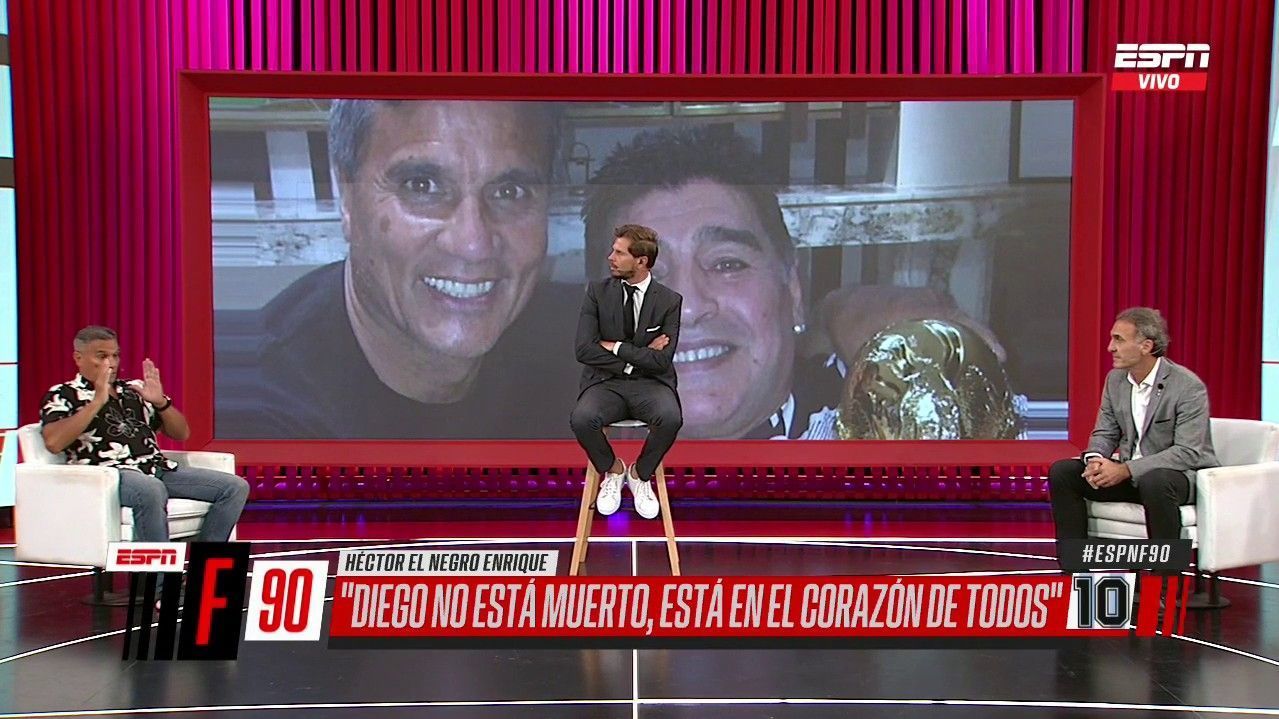 ESPN F90: Oscar Ruggeri y Héctor Enrique revivieron imperdibles y ...