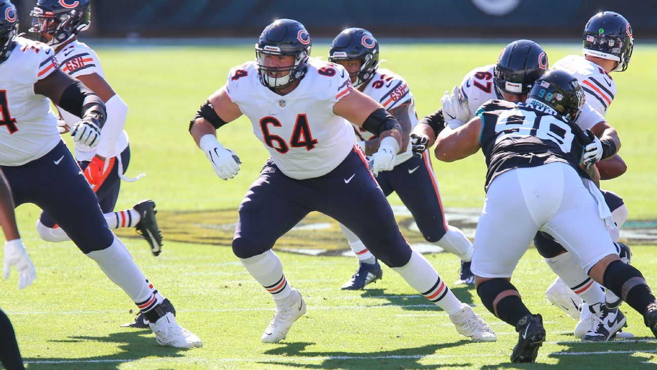 Chicago Bears re-sign Alex Bars, four other exclusive rights free ...