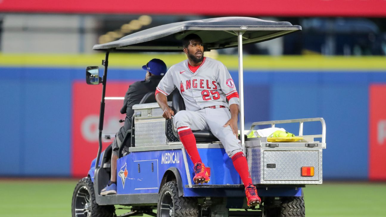 Dexter Fowler, jardinero de Angels, perderá resto de la temporada 2021 ...
