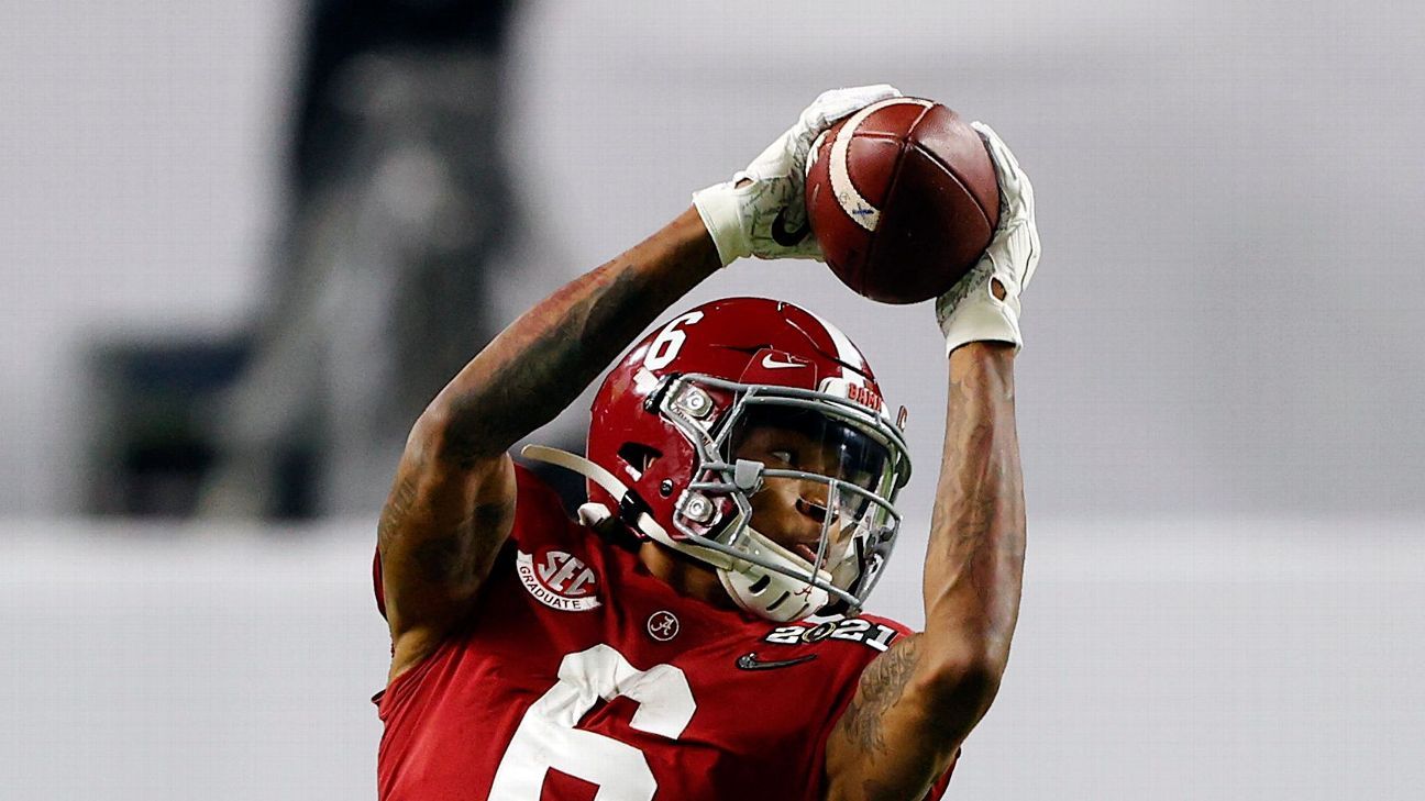 Draft NFL 2021: Proyecciones para los mejores prospectos receptores ...