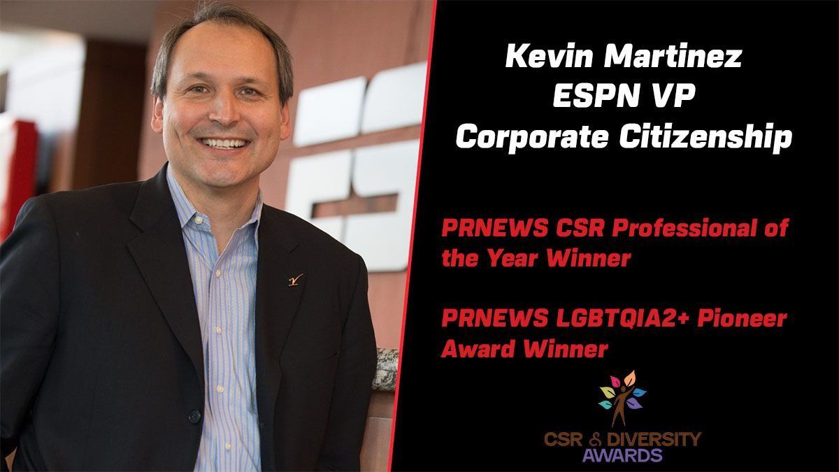 ESPN Corporate Citizenship Vice President Collects Two PRNEWS' CSR ...
