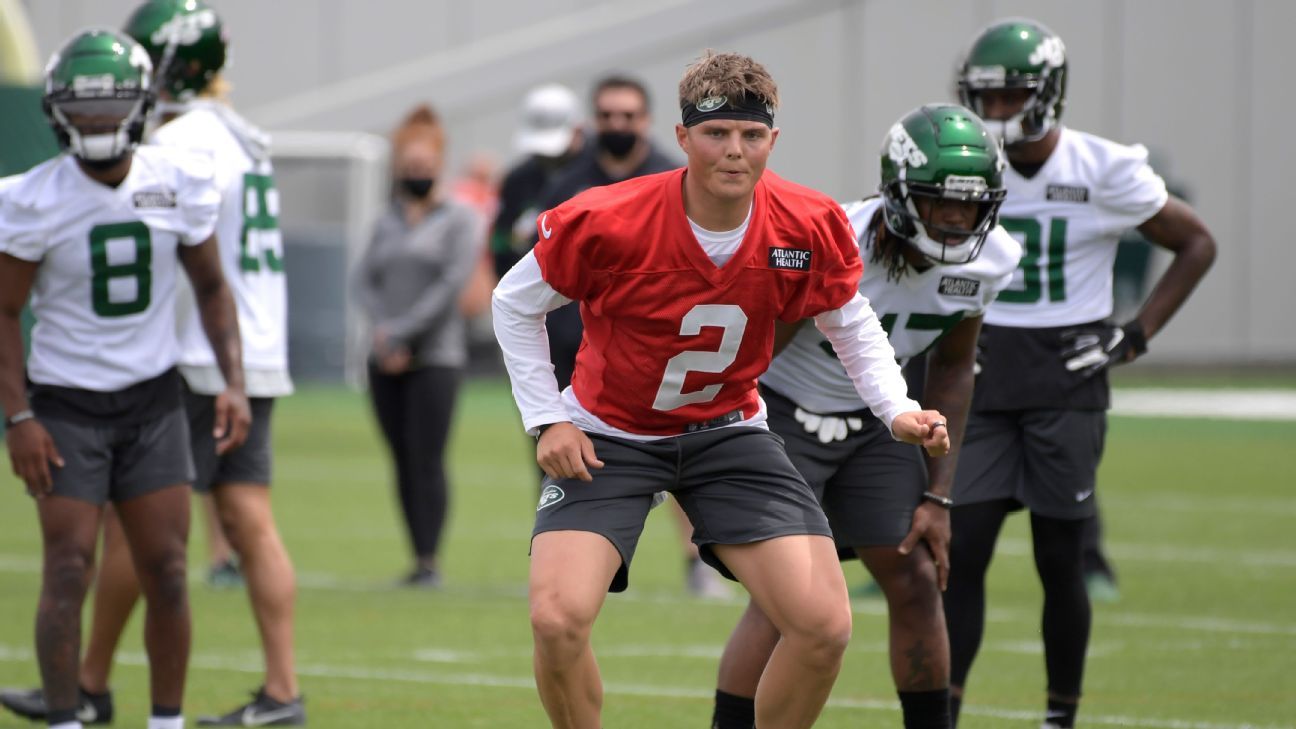 Zach Wilson acepta que la titularidad con los Jets debe ser ganada - ESPN