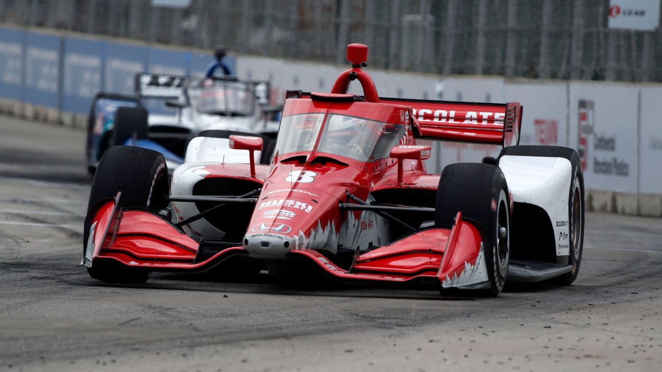 Marcus Ericsson scores first IndyCar win when leader Will Power's car ...