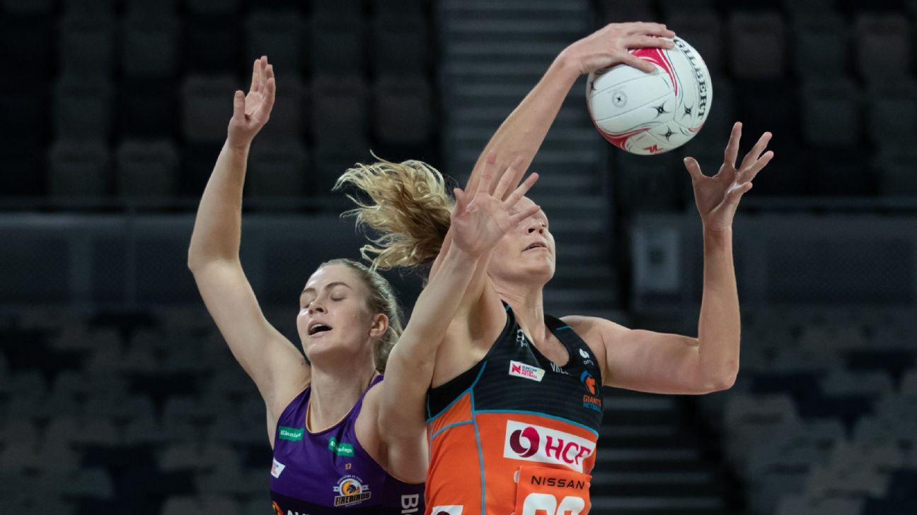 Giants fumble shot at netball's top spot - ESPN