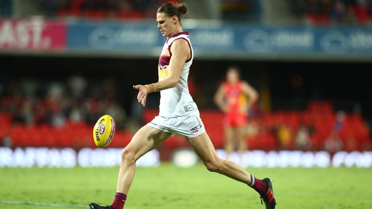 AFL 2022 Eric Hipwood on track in boost for Brisbane Lions - ESPN